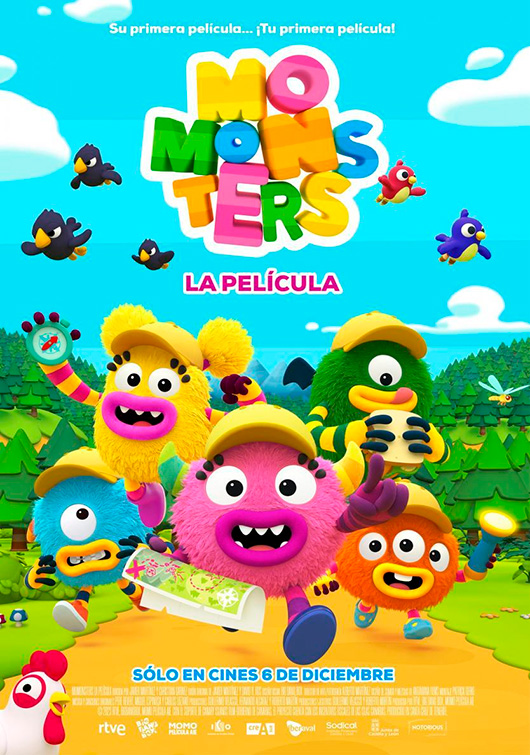 Megaocio fechas y horarios de proyeccion de MOMONSTERS LA PELICULA